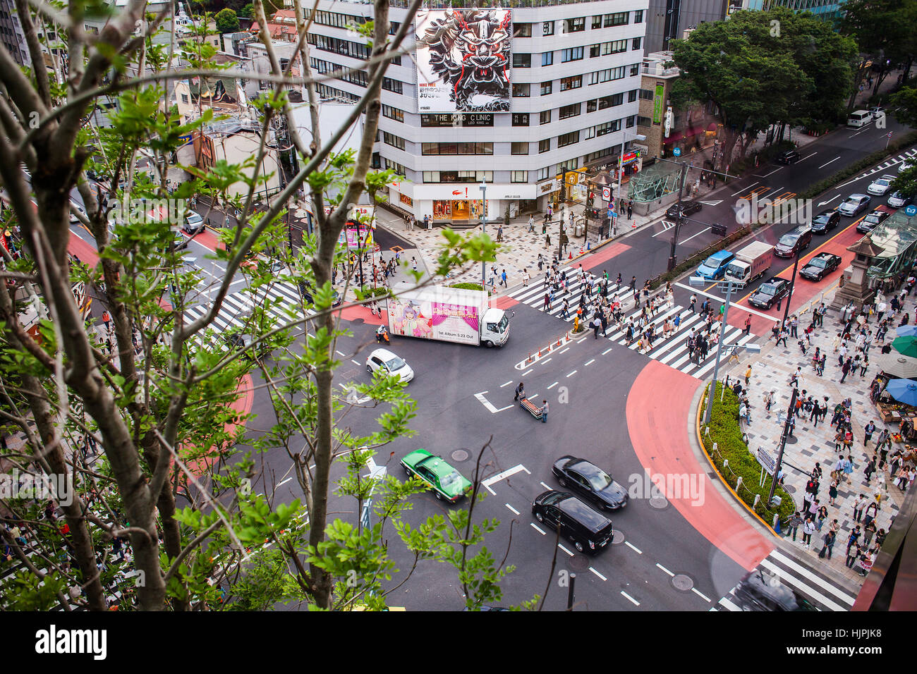 Omotesando street. Tokyo. Japan Stock Photo - Alamy