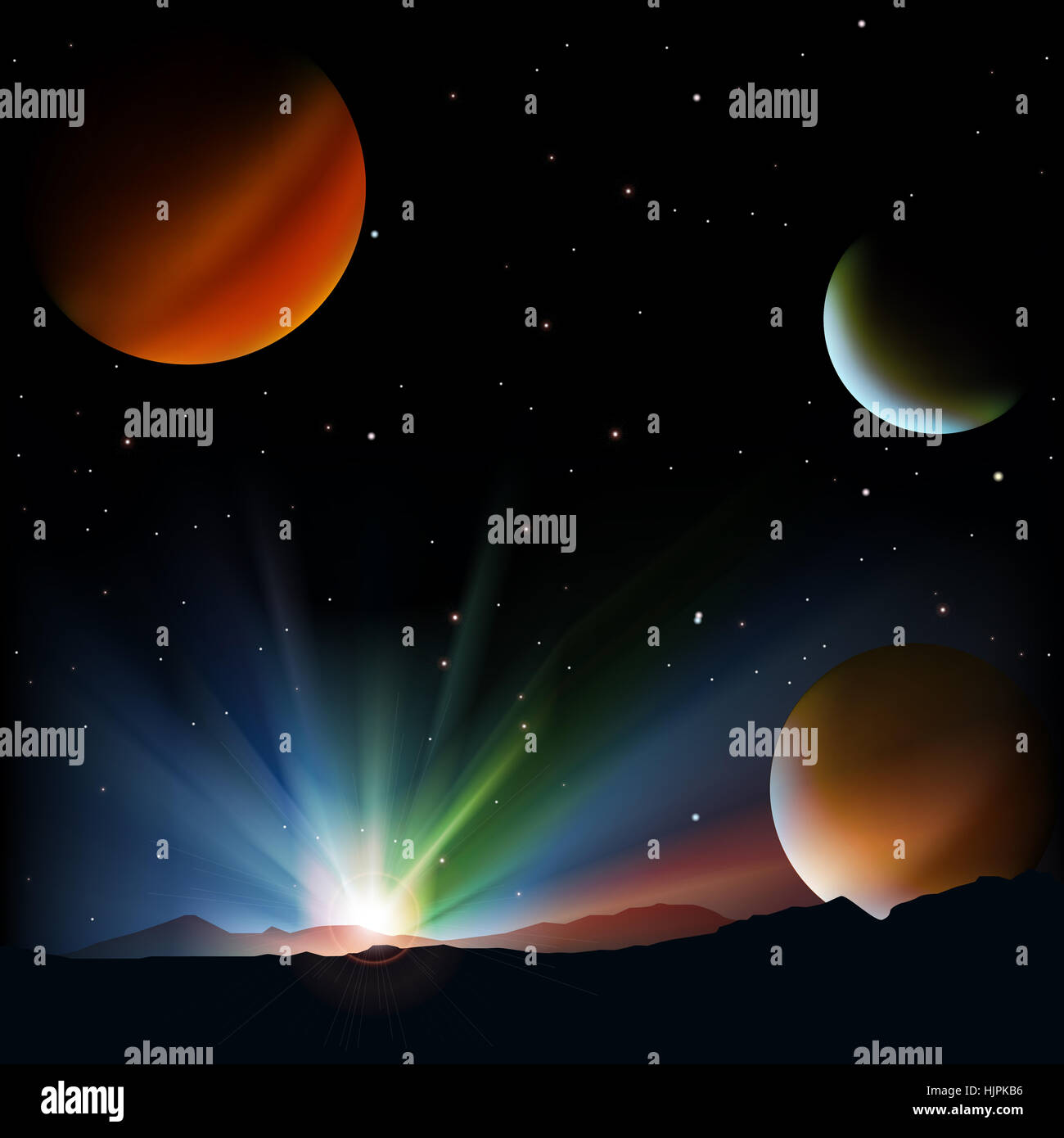 sunset, cloud, sunrise, sunlight, globe, planet, earth, world ...