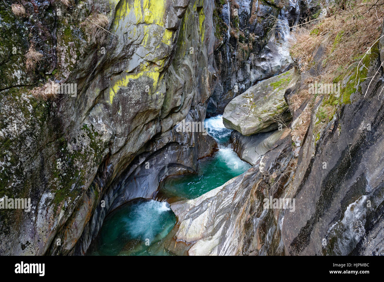 Passer Ravine, Klamm, Moos in Passeier, Passereital, Province of South ...