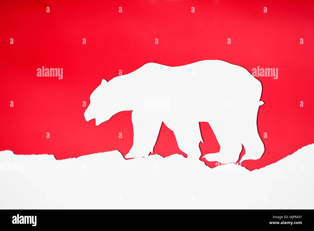 red cut it out Stock Photo - Alamy