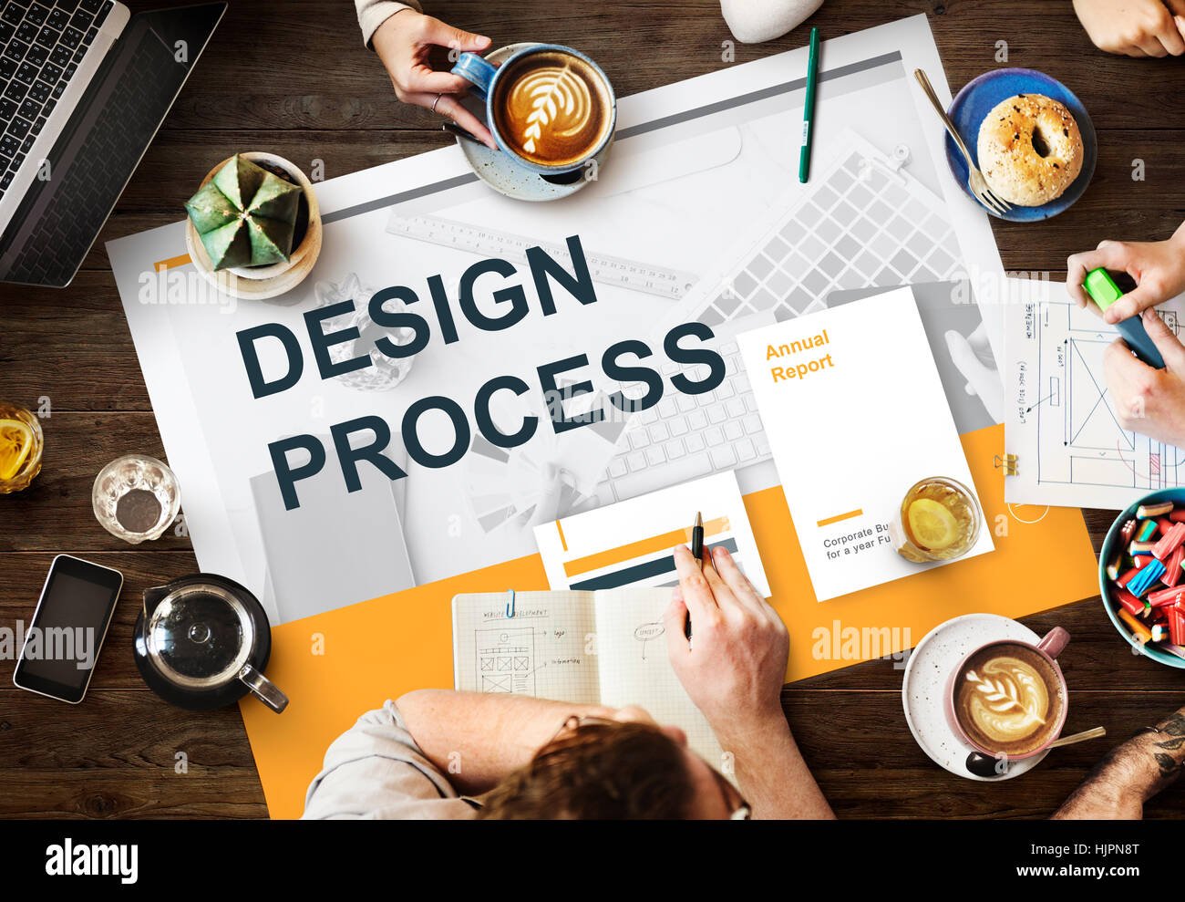 Creative Thinking Process Design Graphic Concept Stock Photo - Alamy