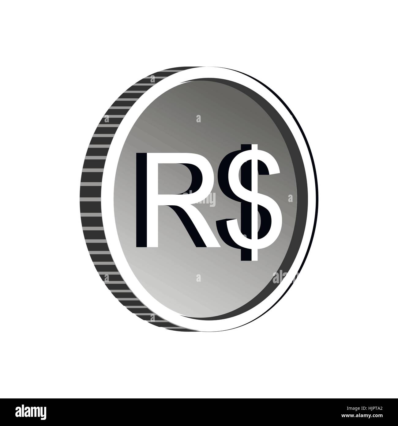 Real brazil currency symbol icon hi-res stock photography and images ...