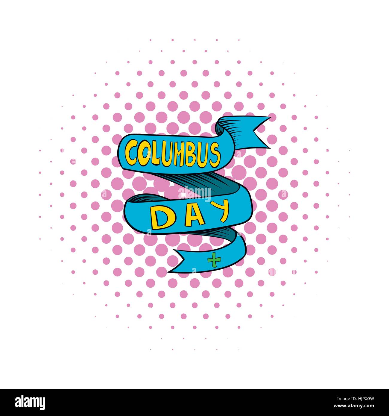 Caravel in blue sea Stock Vector Images - Alamy