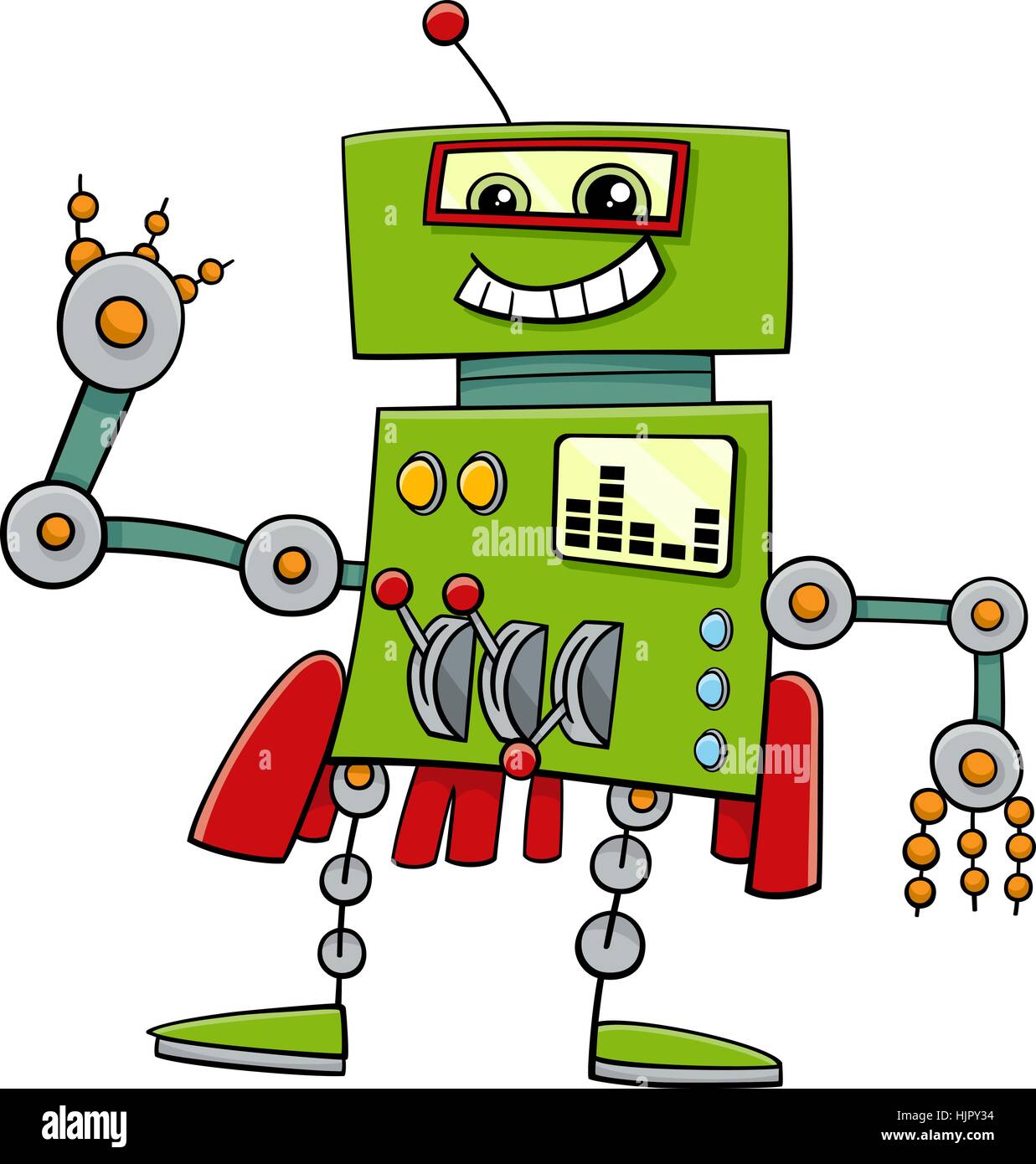 Ai robots drawings Stock Vector Images - Alamy