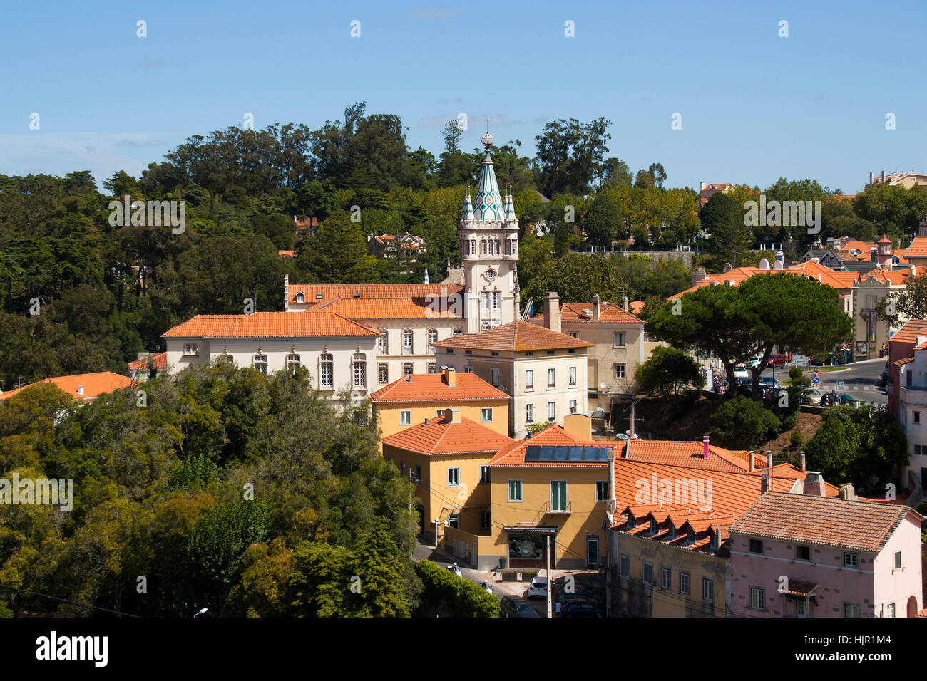 Overview, Sintra Municiple Building, Sintra, UNESCO World Heritage Site ...