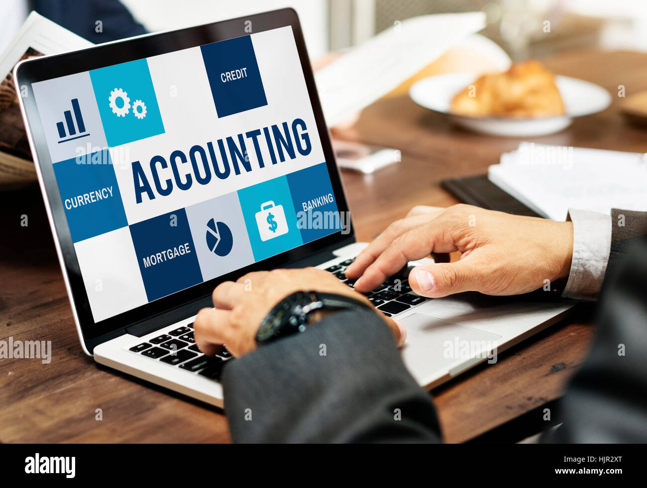 Economy Trade Accounting Finance Concept Stock Photo - Alamy