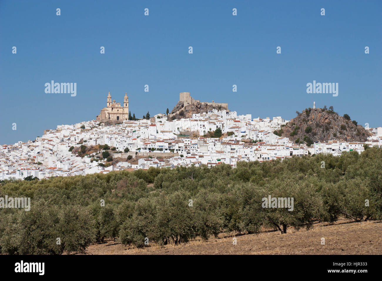 Olvera Village, Andalusia, Spain Stock Photo - Alamy