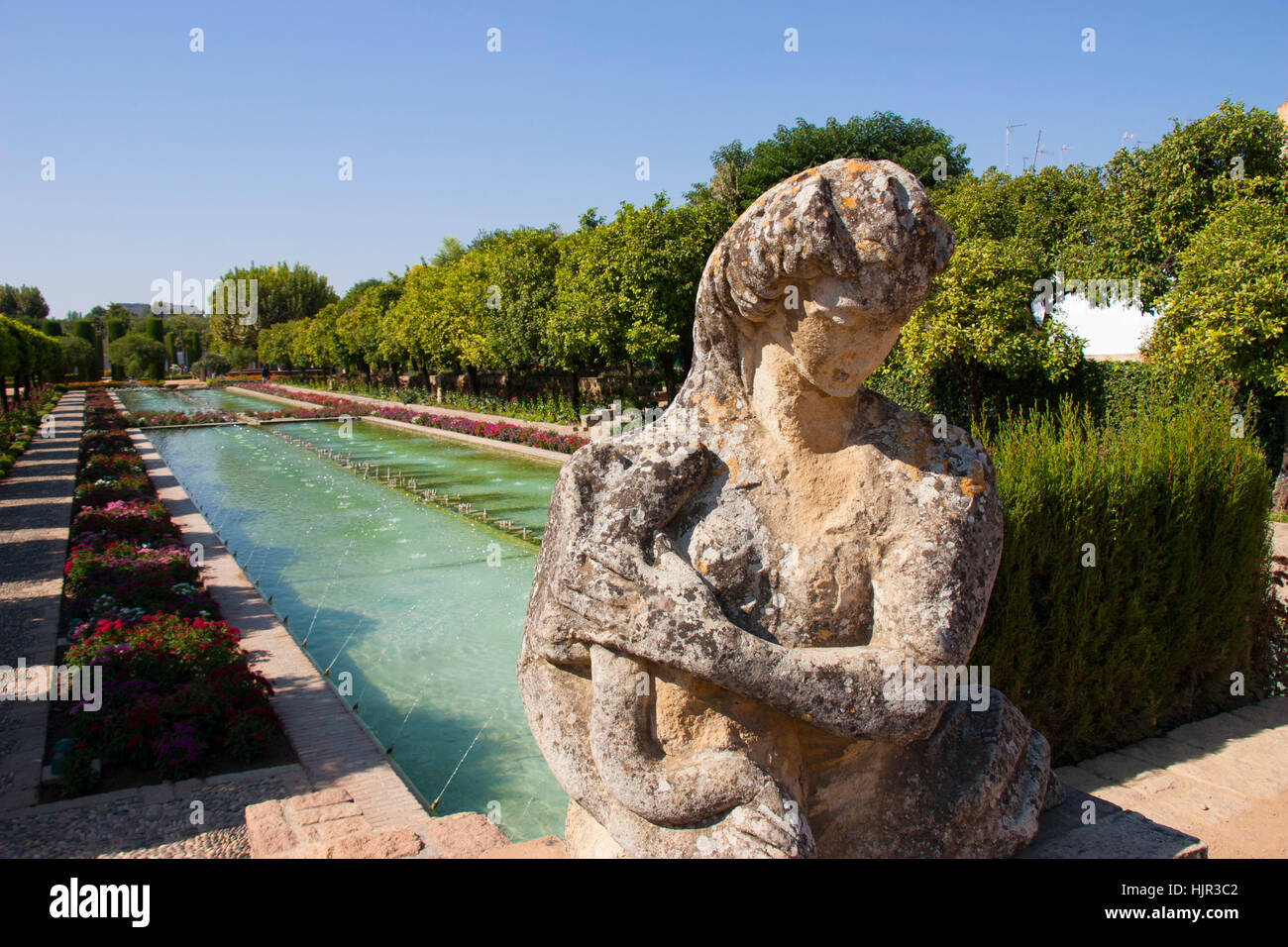 Bust, Arabian Style Gardens and Pools, Castle of the Christian Monarchs ...