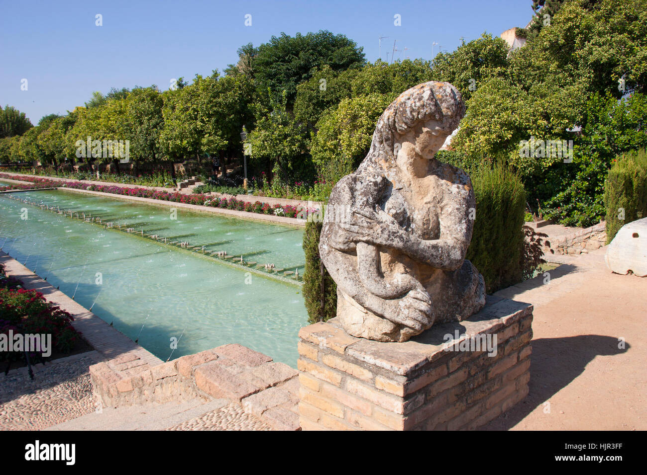 Bust, Arabian Style Gardens and Pools, Castle of the Christian Monarchs ...