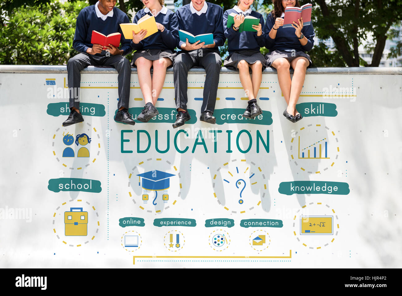 Education Learning Study Knowledge Concept Stock Photo - Alamy