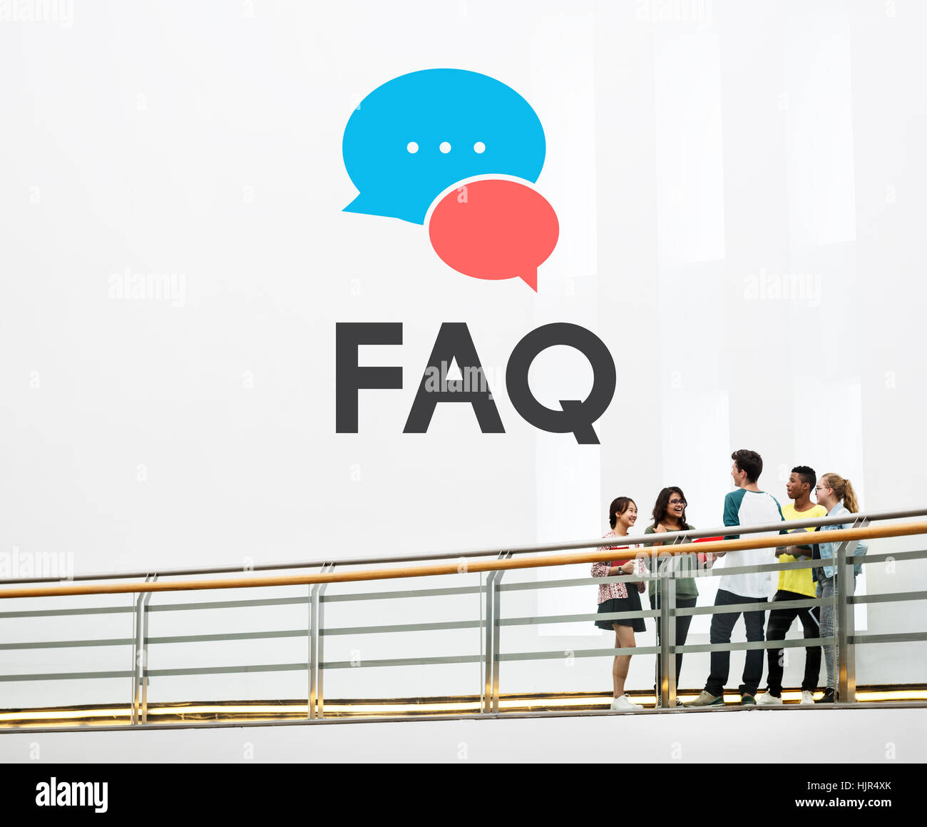 Frequently Asked Questions Solution concept Stock Photo - Alamy