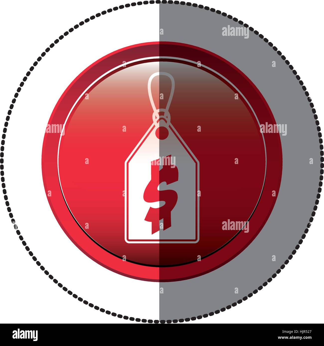 Shopping tag price icon vector illustration graphic design Stock Vector ...