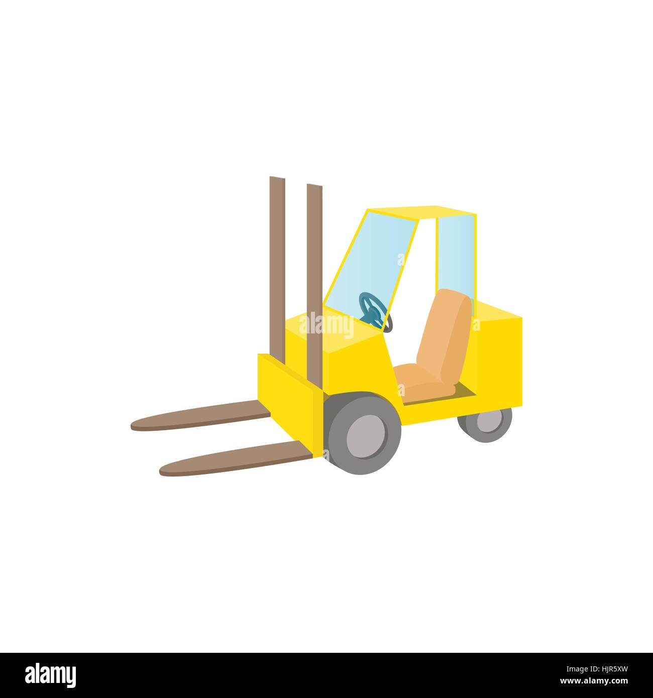 Lift truck in factory Cut Out Stock Images & Pictures - Alamy