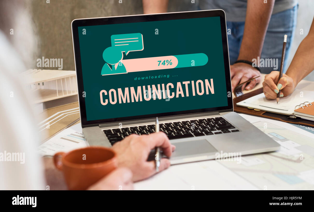 Communication Discussion Connection Advice Information Concept Stock ...