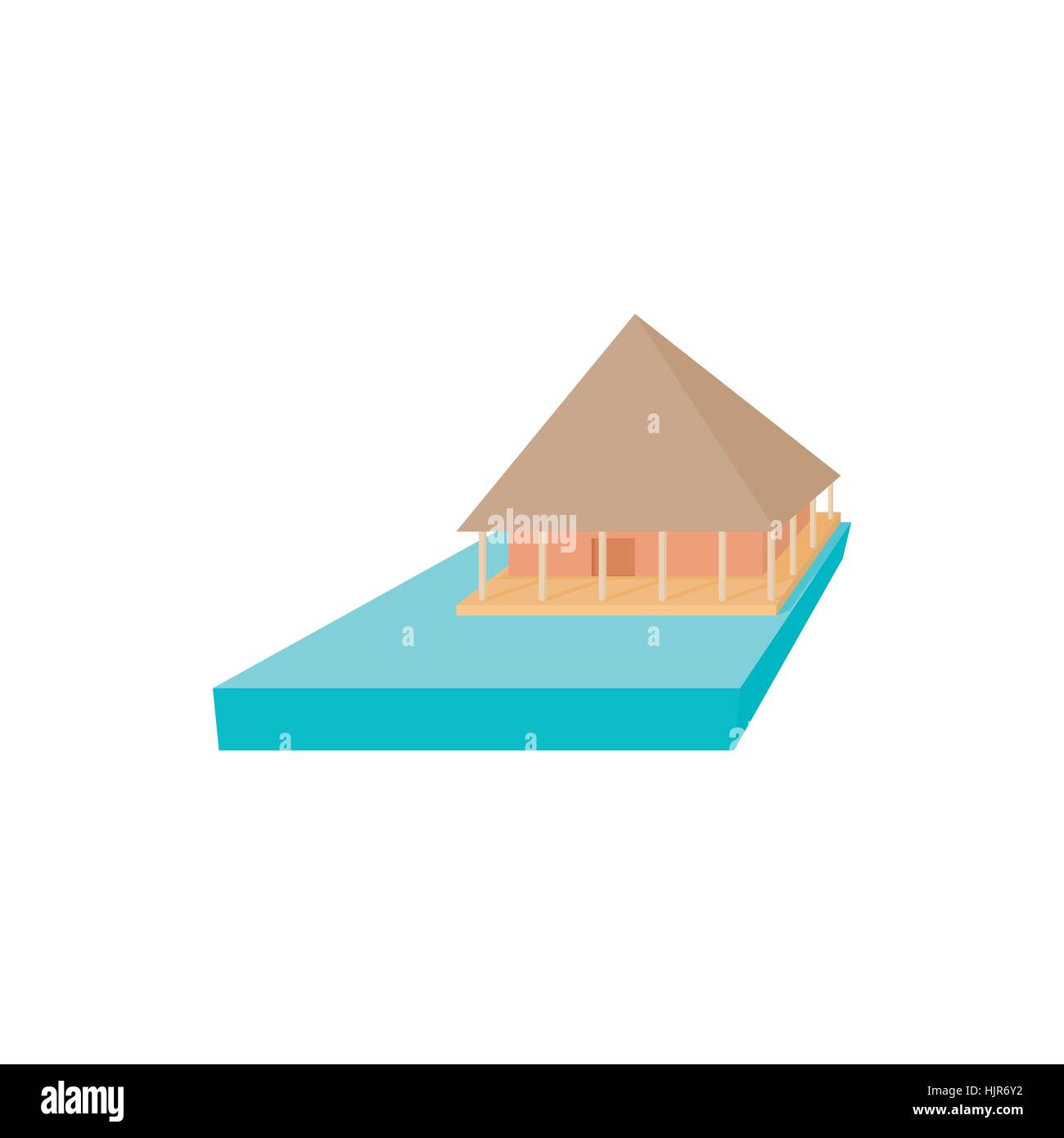 Floating boat icon cartoon style hi-res stock photography and images ...