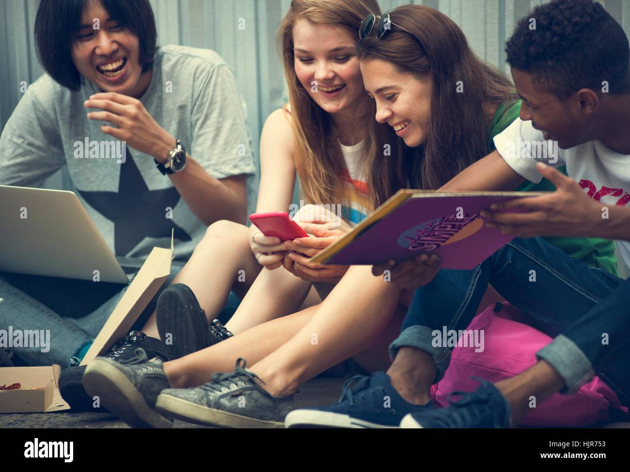 People Friendship Togetherness Activity Youth Culture Concept Stock ...