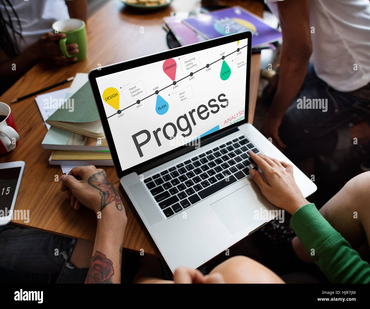Statistics Research Results Progress Concept Stock Photo - Alamy