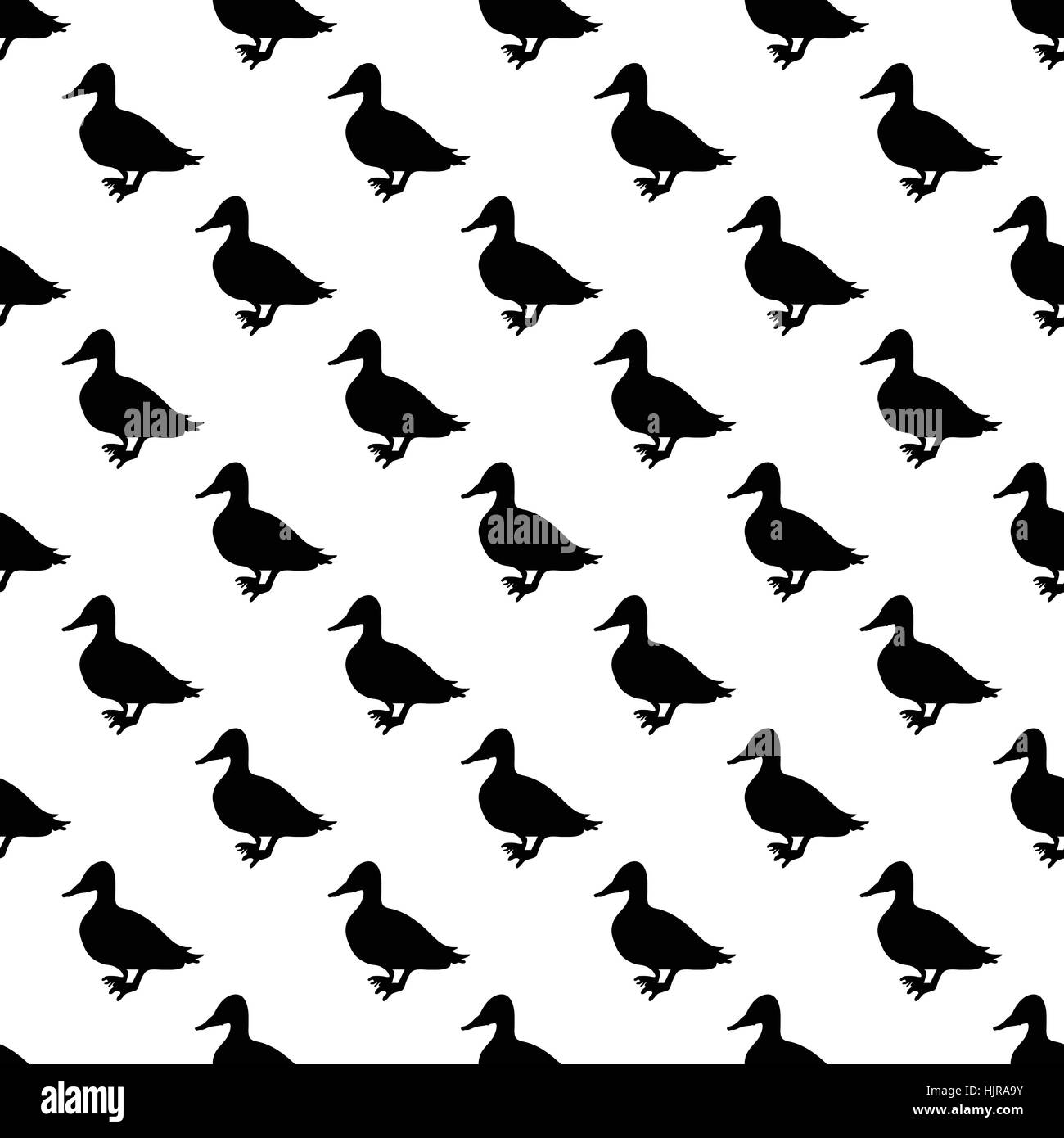 Duck pattern seamless black for any design Stock Vector Image & Art - Alamy