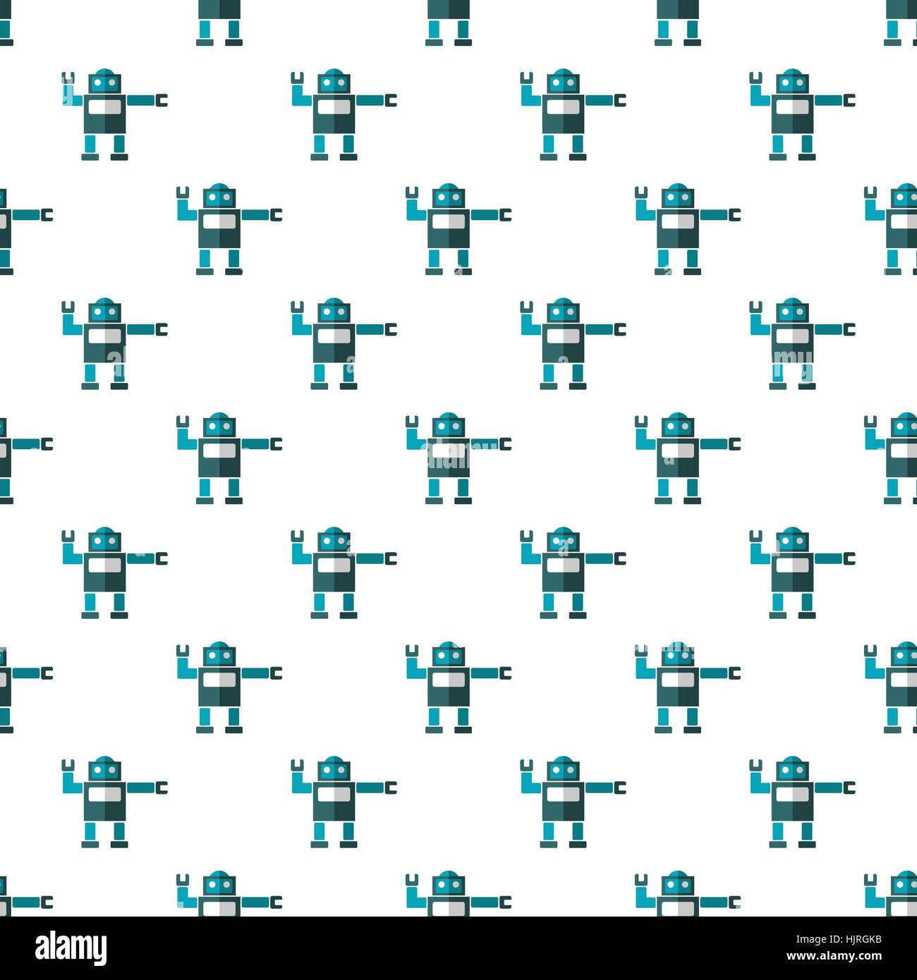 Robot pattern seamless best for any design Stock Vector Image & Art - Alamy