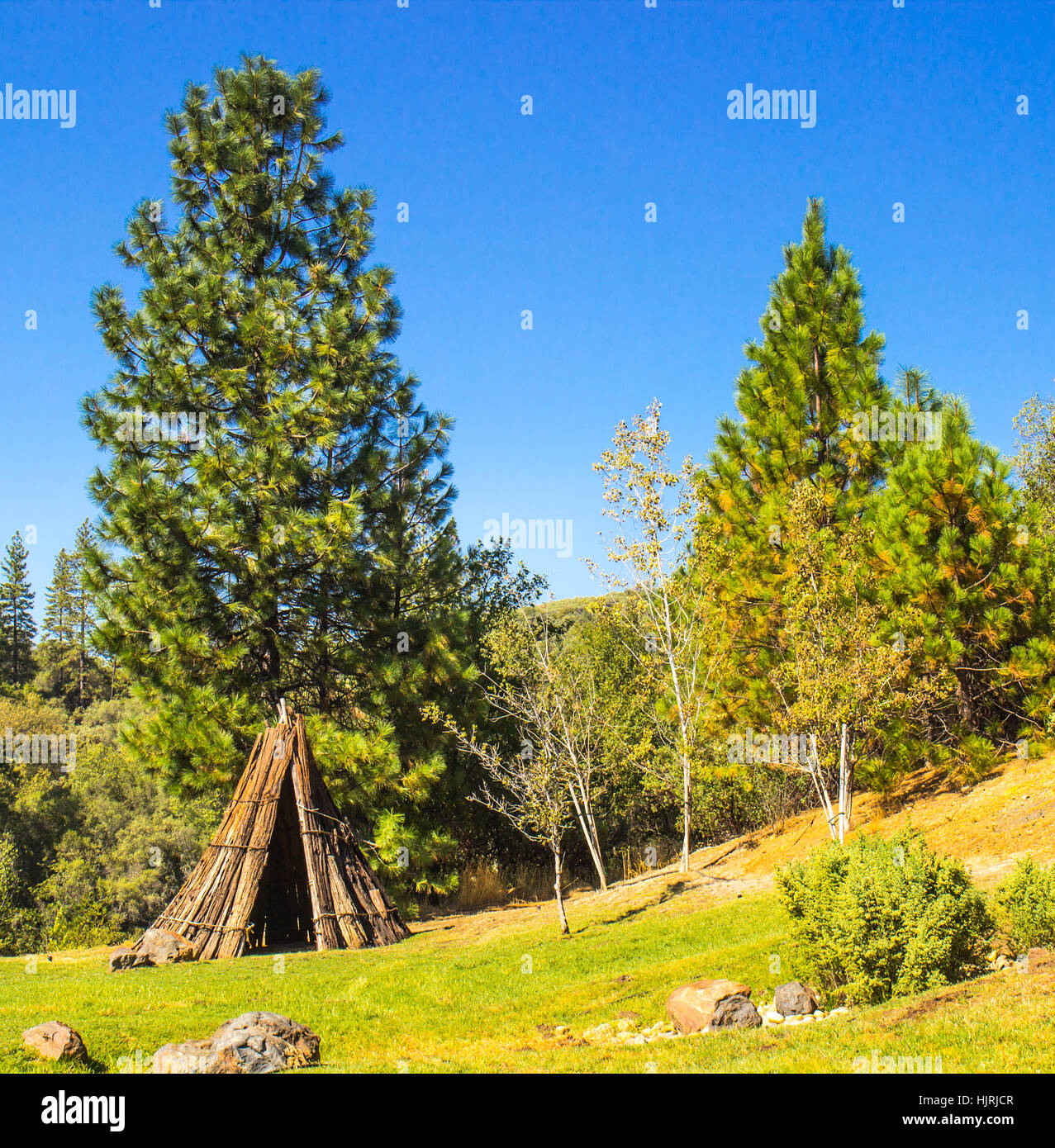 Tepee house hi-res stock photography and images - Alamy