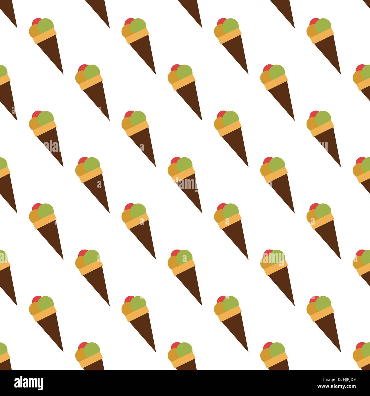 Ice cream pattern seamless best for any design Stock Vector Image & Art ...