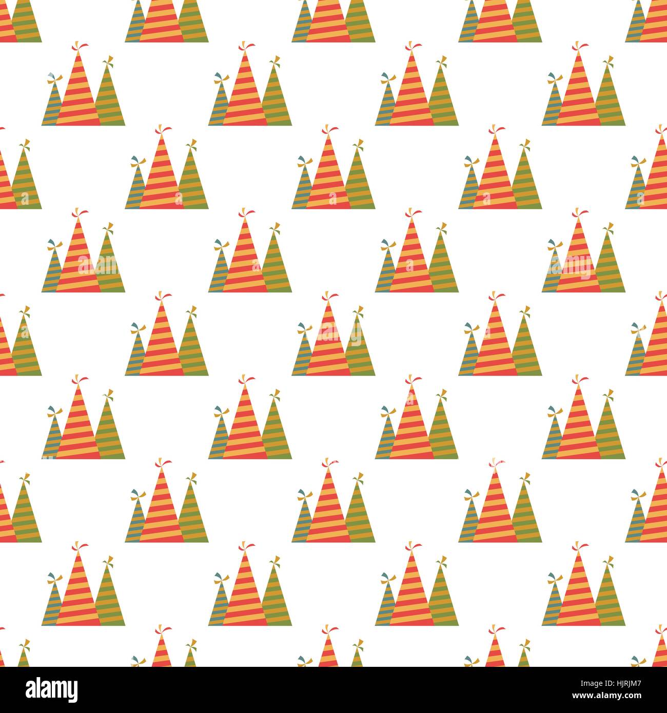 Party hat pattern seamless best for any design Stock Vector Image & Art ...