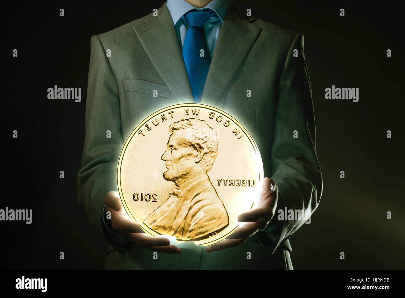 Palm coin hi-res stock photography and images - Alamy