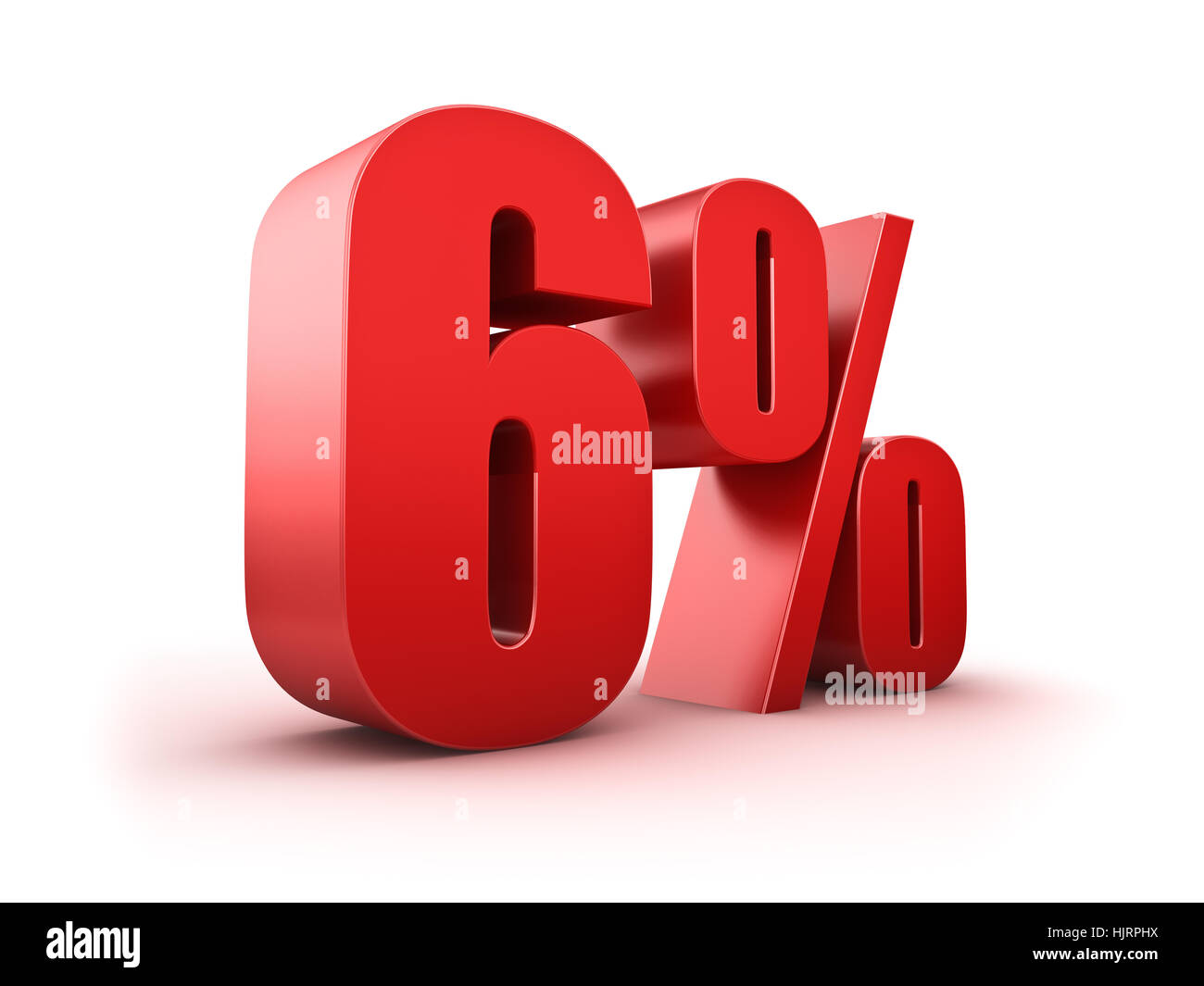 Six percent sign hi-res stock photography and images - Alamy