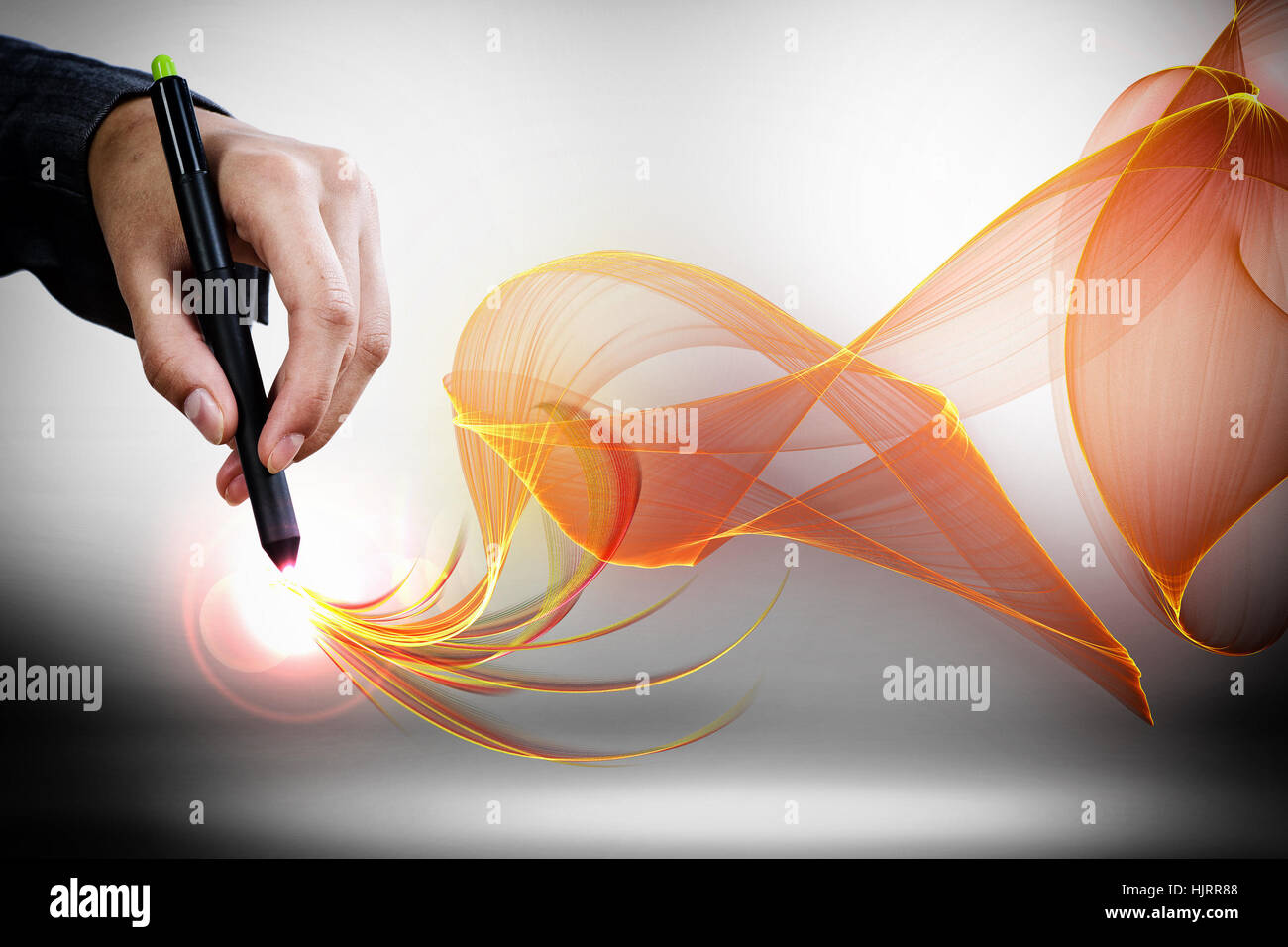 Rainbow hand drawing hi-res stock photography and images - Alamy
