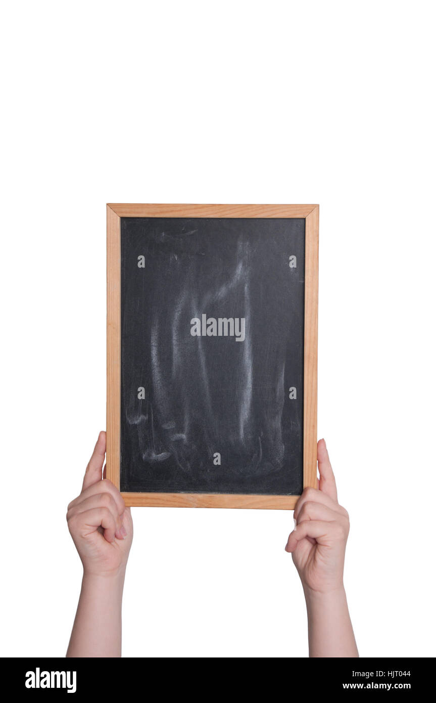 Hands holding wood empty Cut Out Stock Images & Pictures - Alamy