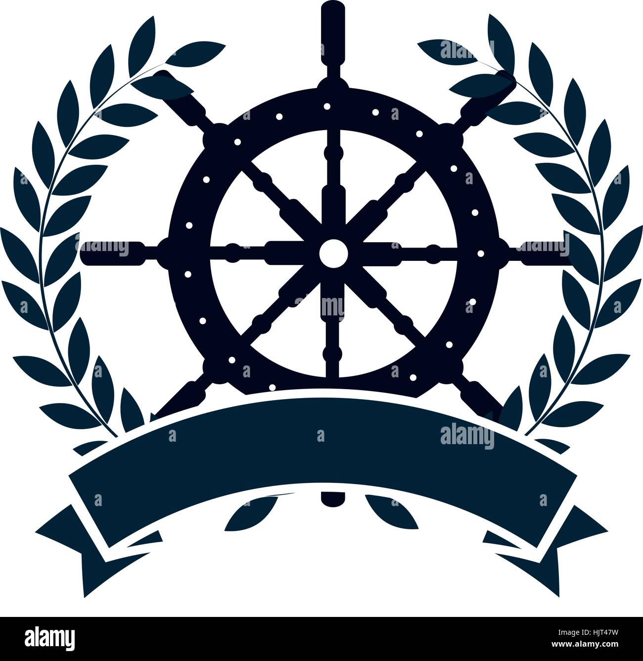 timon wheel maritime icon vector illustration design Stock Vector Image ...