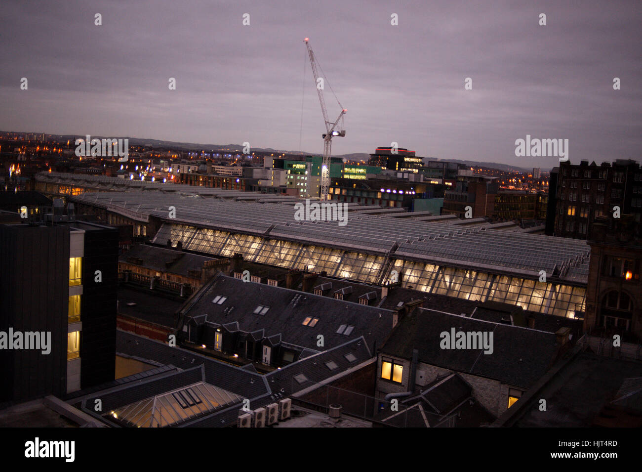 Glasgow Central Station Roof High Resolution Stock Photography and ...