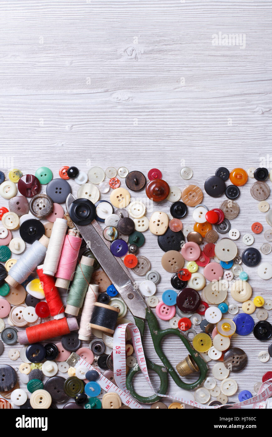 Sewing background hi-res stock photography and images - Alamy