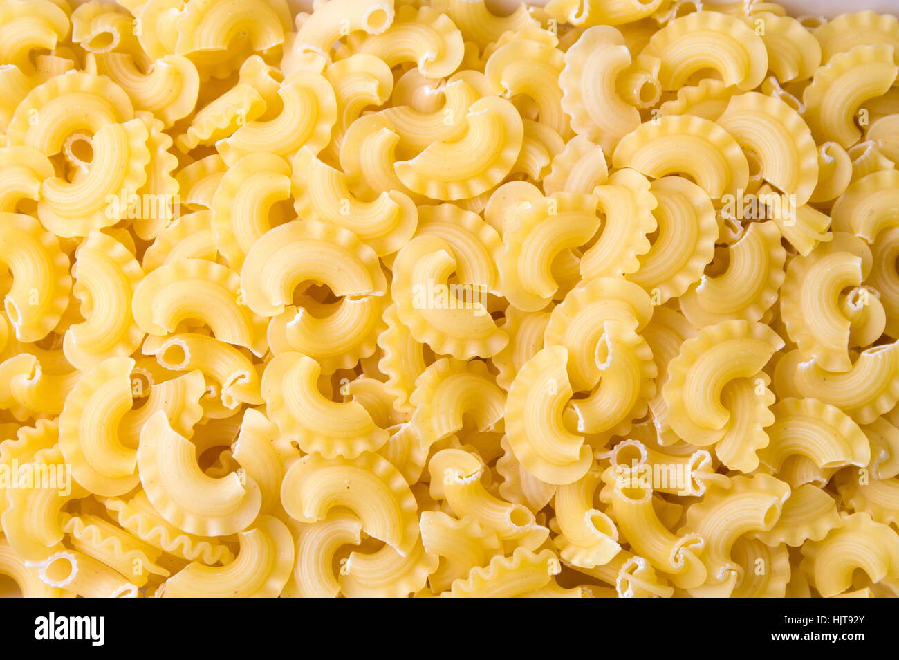 creste di gallo pasta close up background Stock Photo - Alamy