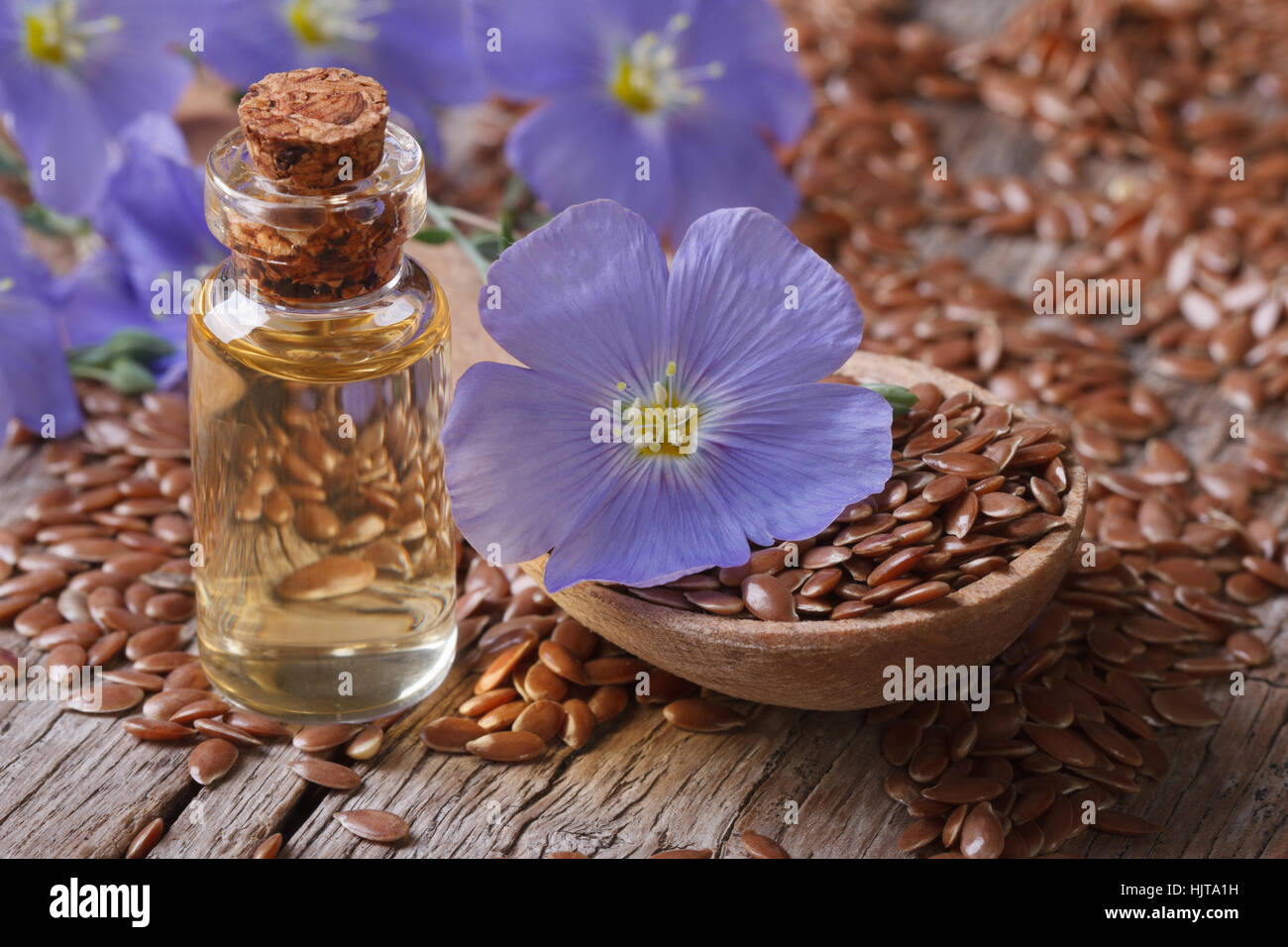 Flaxseed flower hi-res stock photography and images - Alamy