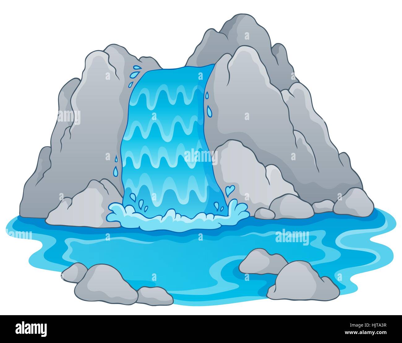 environment, enviroment, art, flow, hill, stone, graphic, stream, rock ...