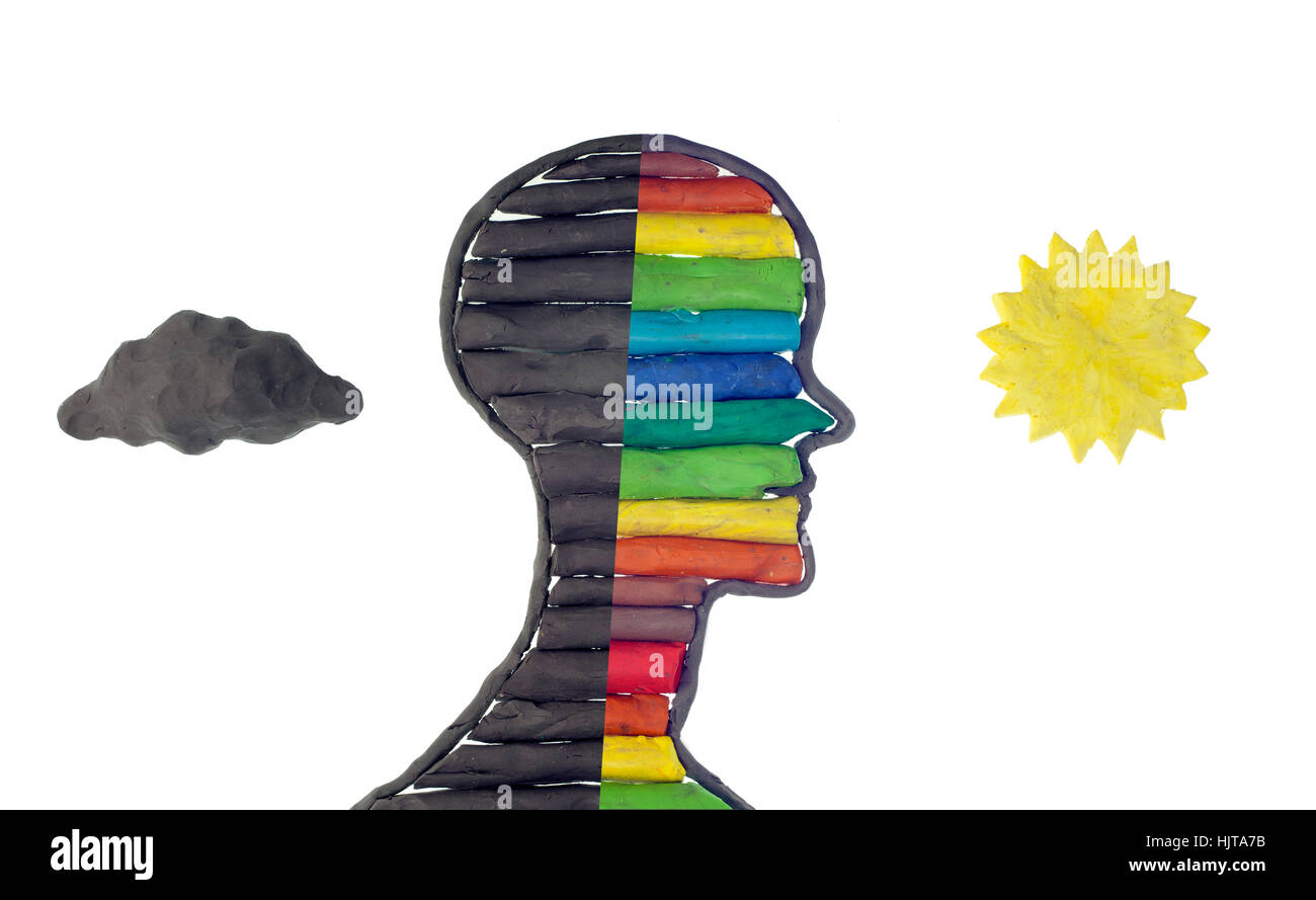 meteoropathic clay concept, human disease Stock Photo - Alamy