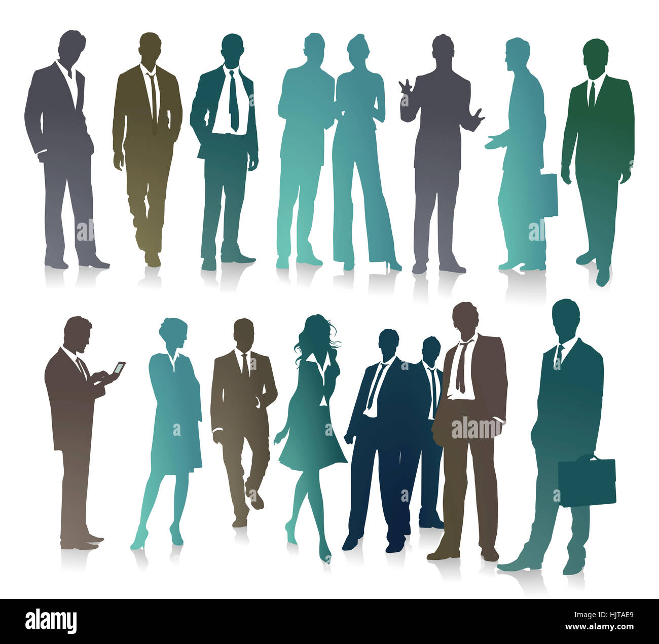 Team photo staff Cut Out Stock Images & Pictures - Alamy