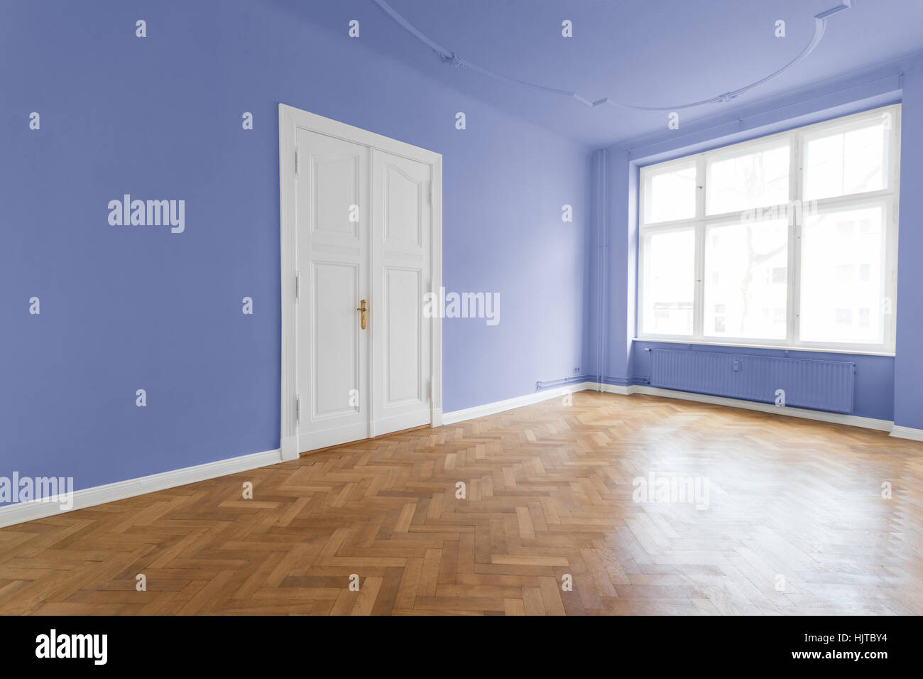 Small Empty Room Colors Small Light Blue Bedroom In Empty House