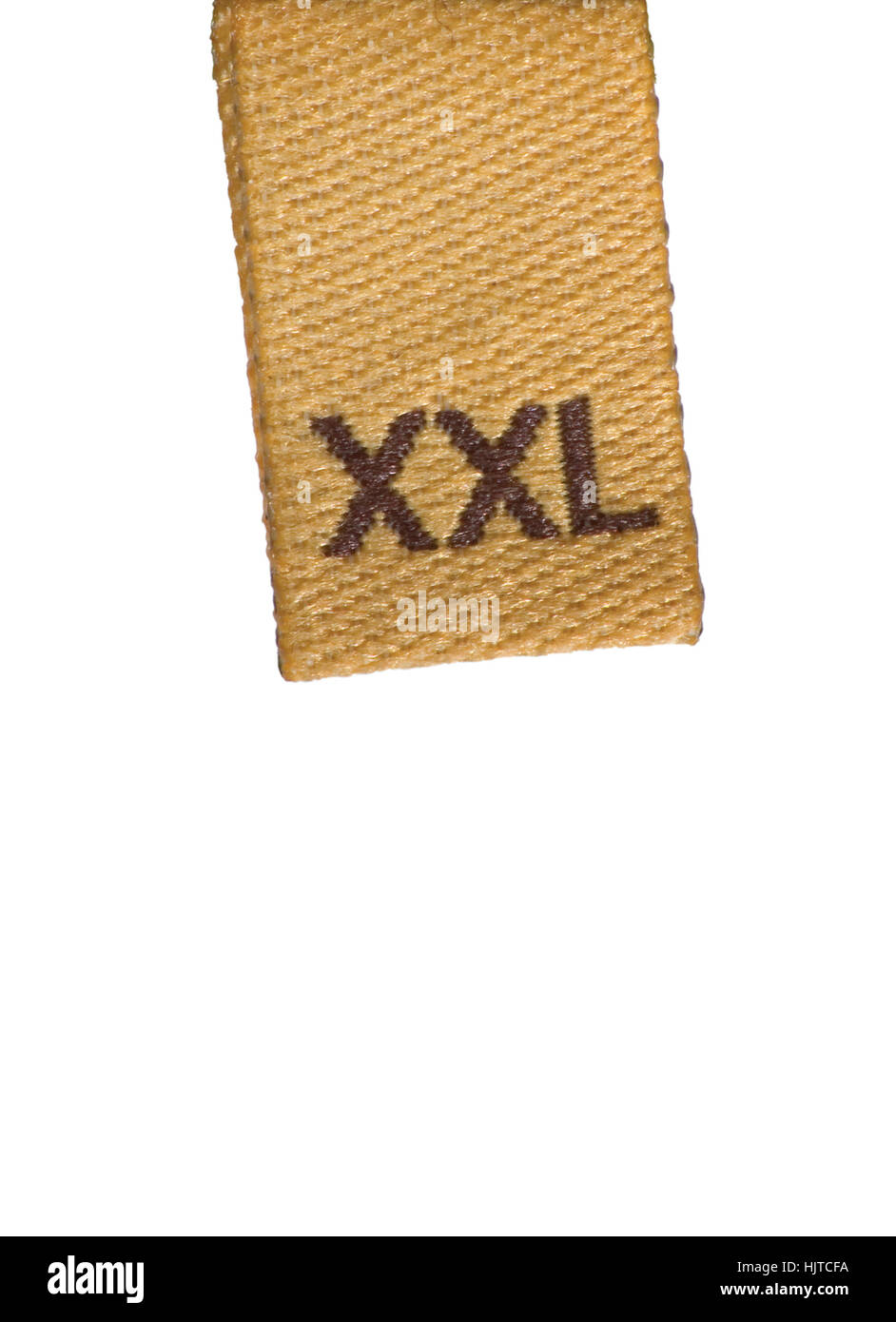 Xxl size clothing label tag hi-res stock photography and images - Alamy