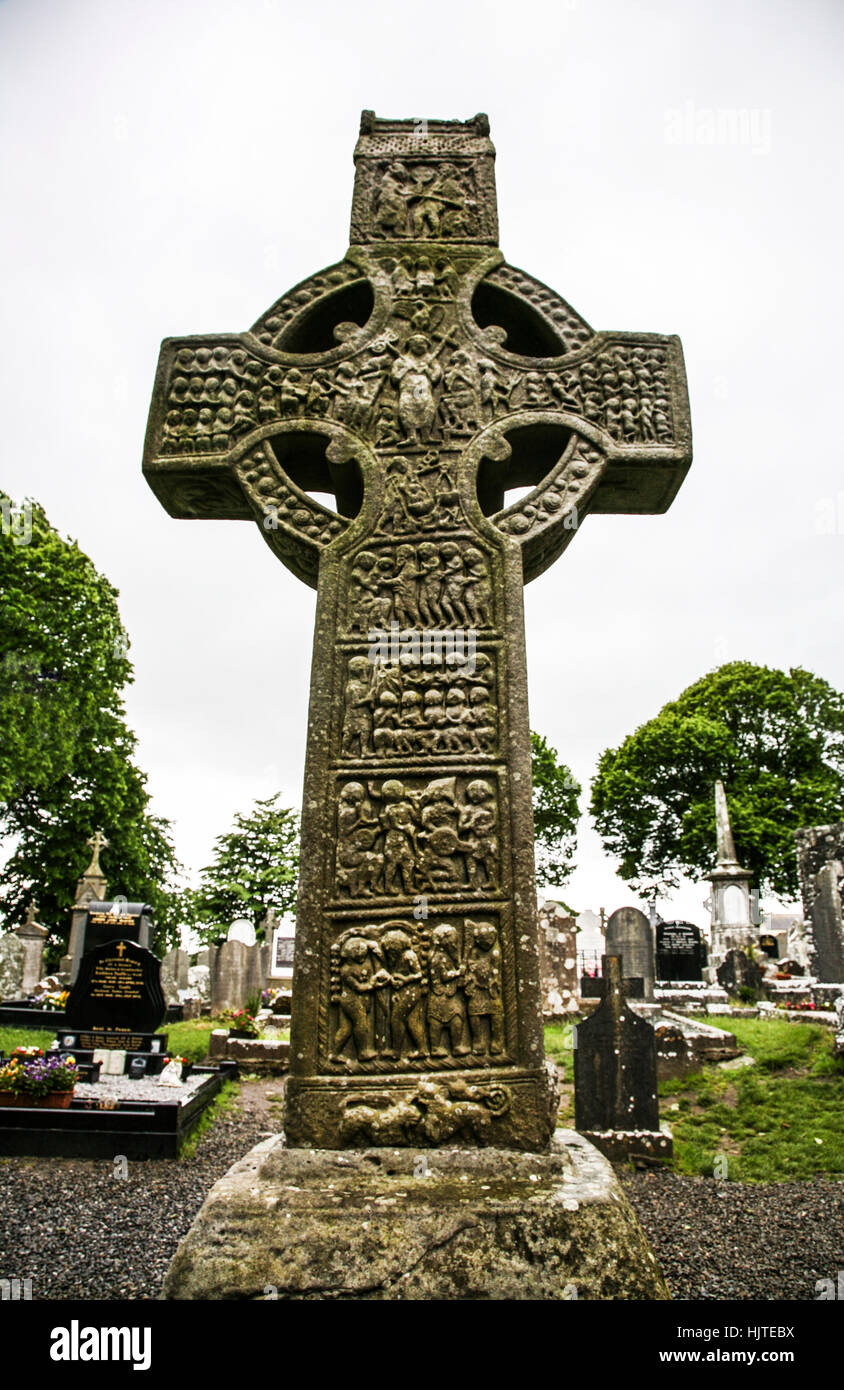 Celtic high cross hi-res stock photography and images - Alamy