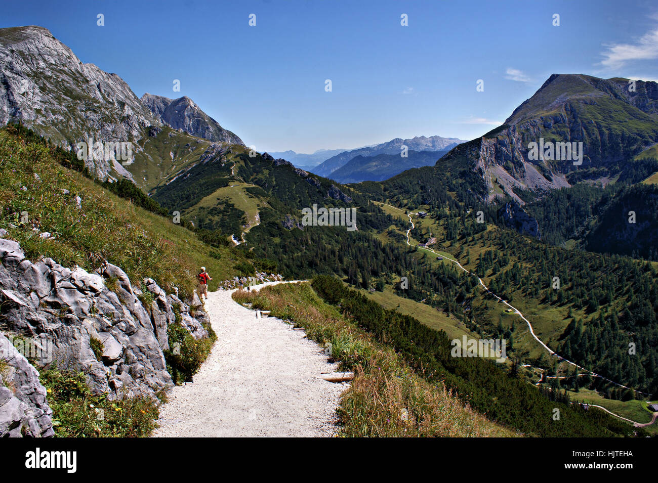 alps, bavaria, rambler, high mountains, mountain world, walker, blue ...