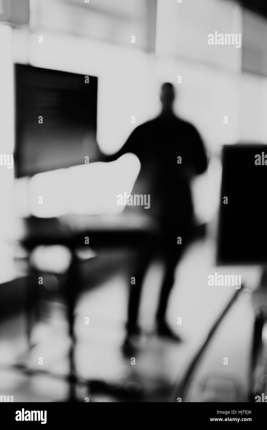 shadows and silhouettes in the amphitheater , for blurred background ...