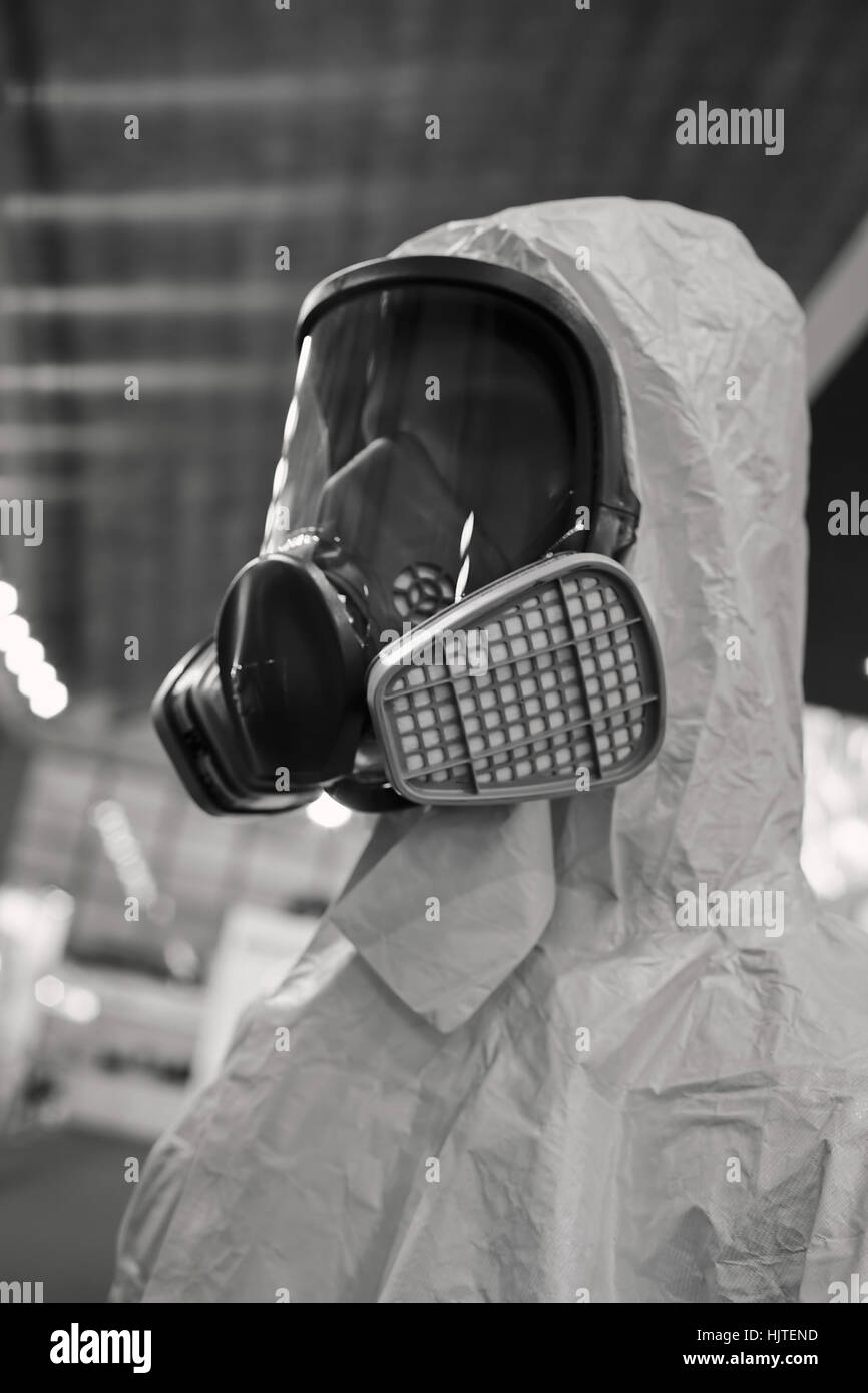Gas masks chemical safety suits hi-res stock photography and images - Alamy