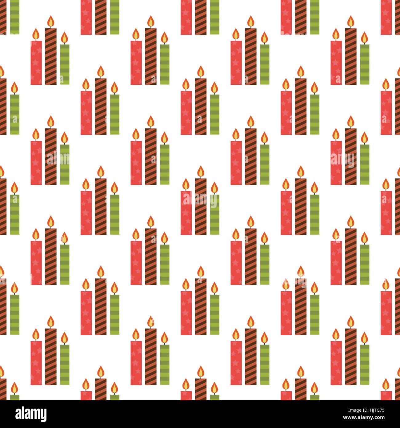 Candle pattern seamless best for any design Stock Vector Image & Art ...