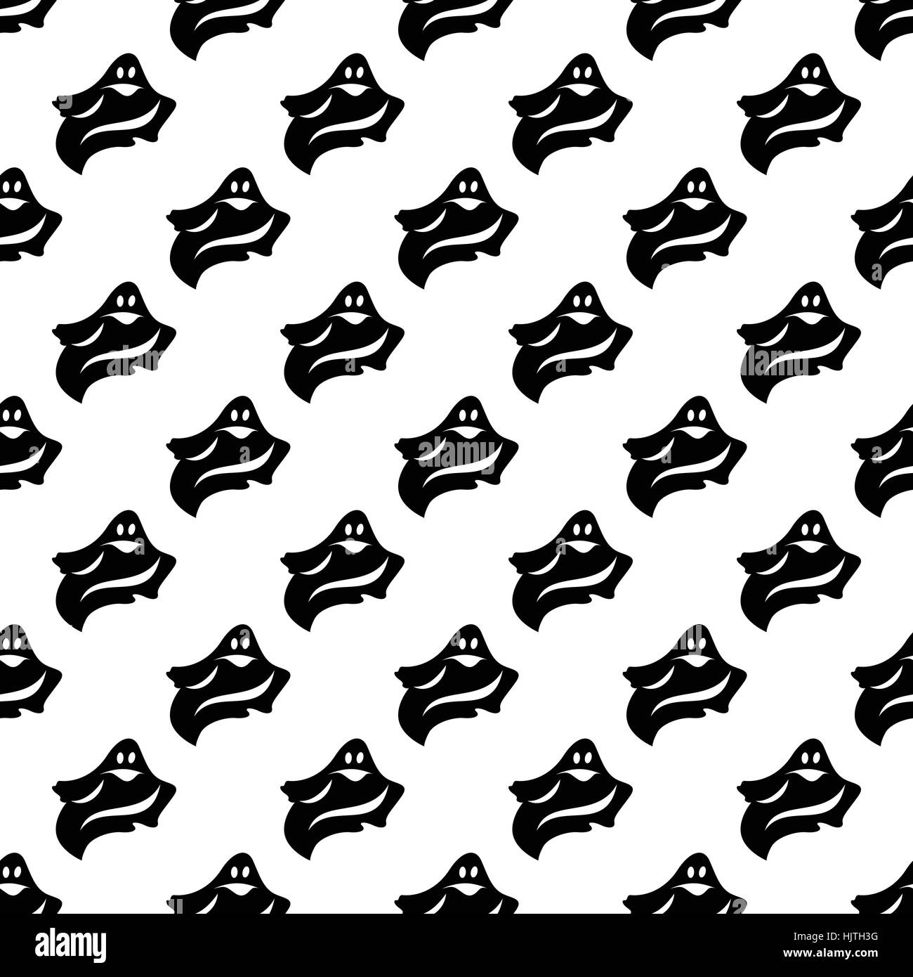 Ghost pattern seamless best for any design Stock Vector Image & Art - Alamy