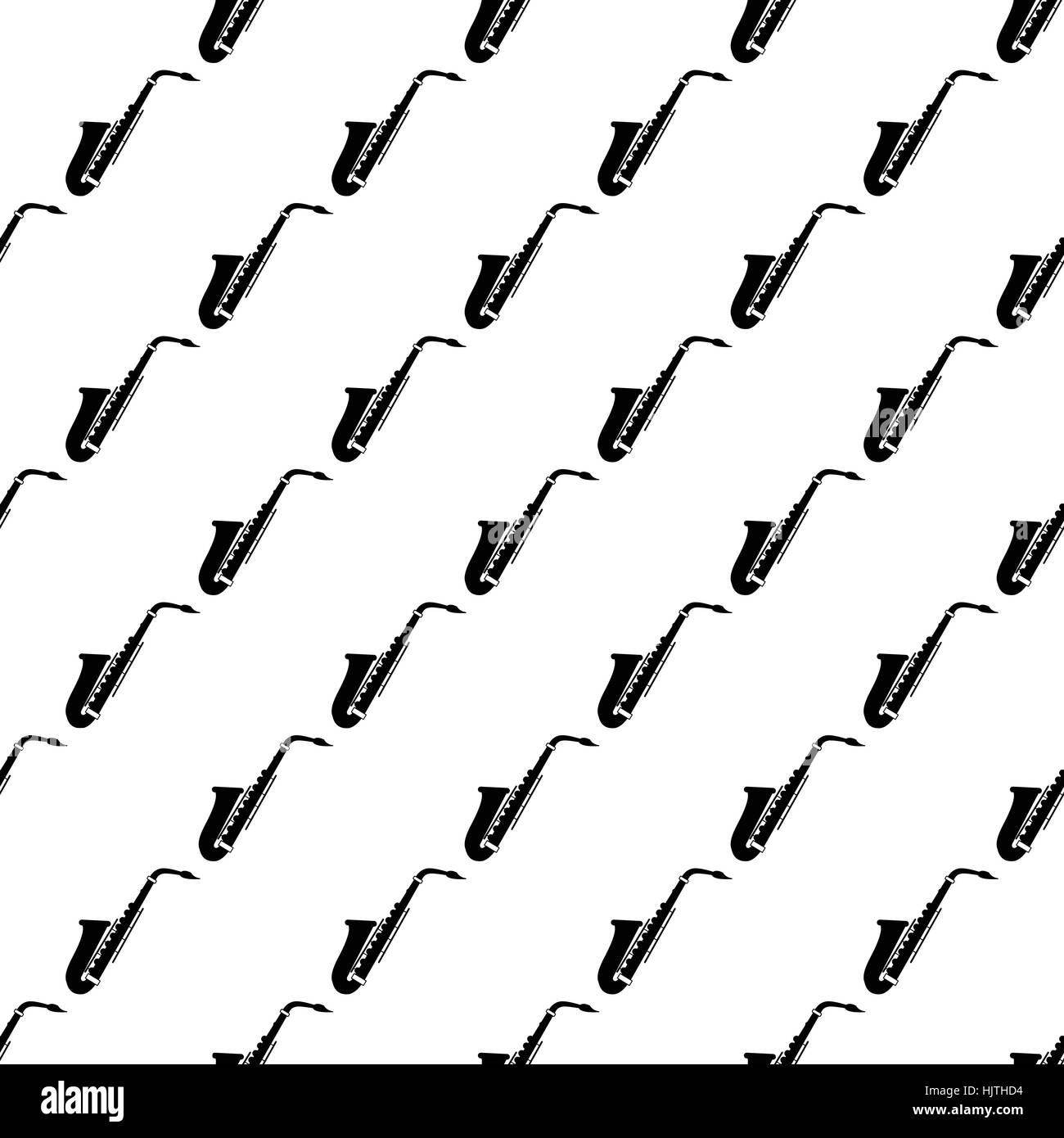 Saxophone pattern seamless best for any design Stock Vector Image & Art ...