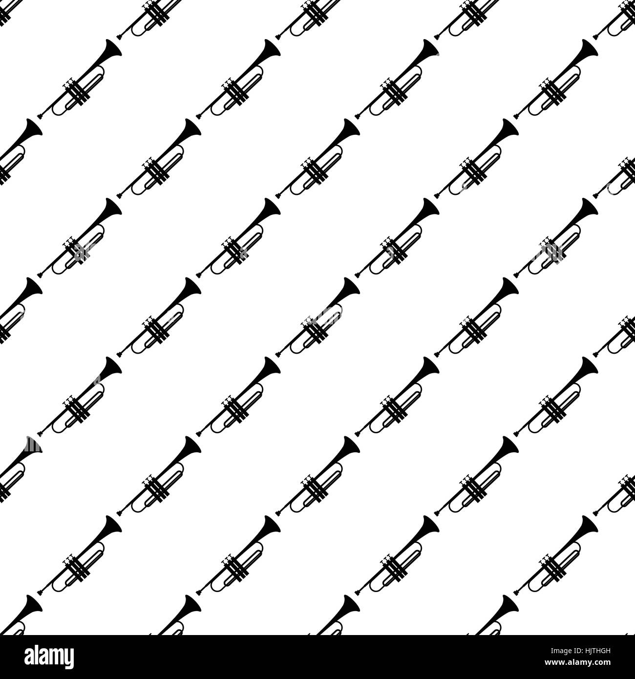 Trumpet pattern seamless best for any design Stock Vector Image & Art ...