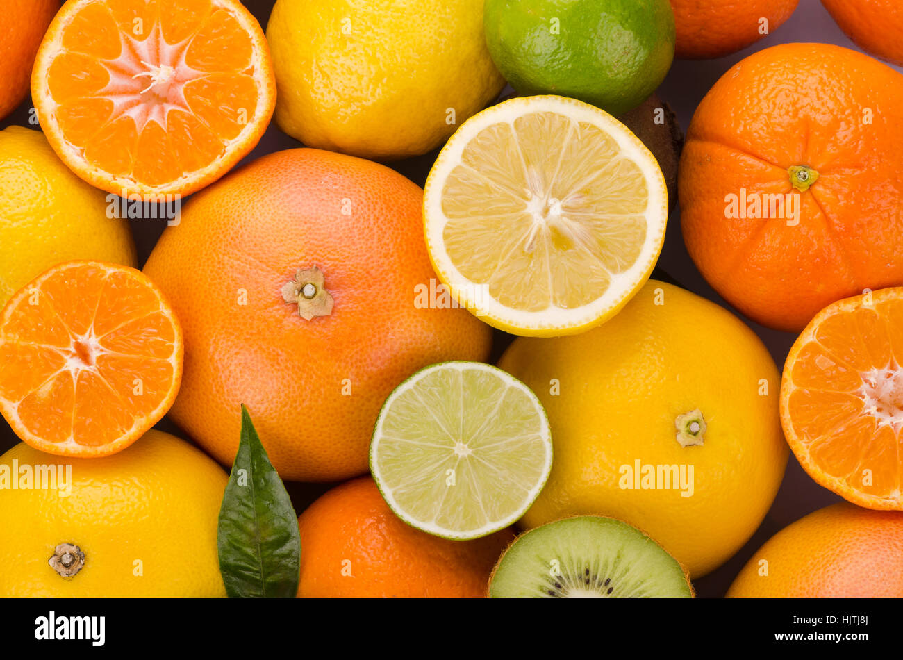 variety of juicy citrus fruits Stock Photo - Alamy