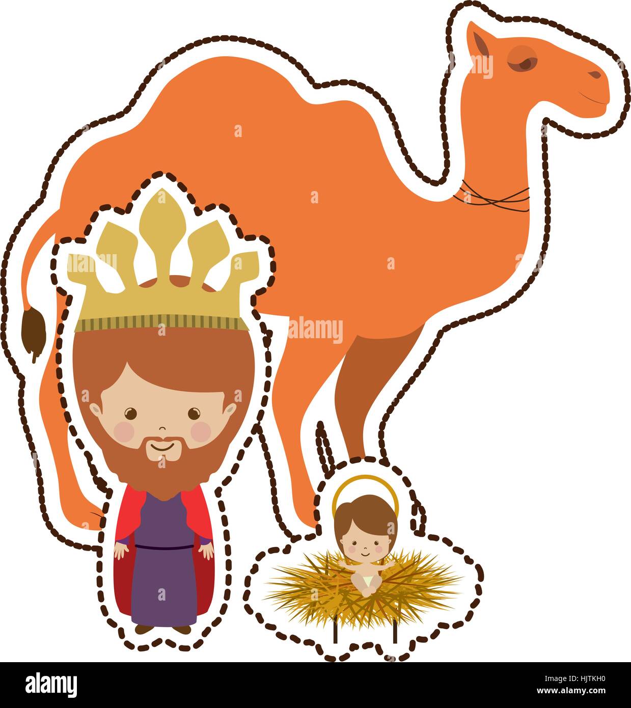 three wise men icon vector illustration graphic design Stock Vector ...